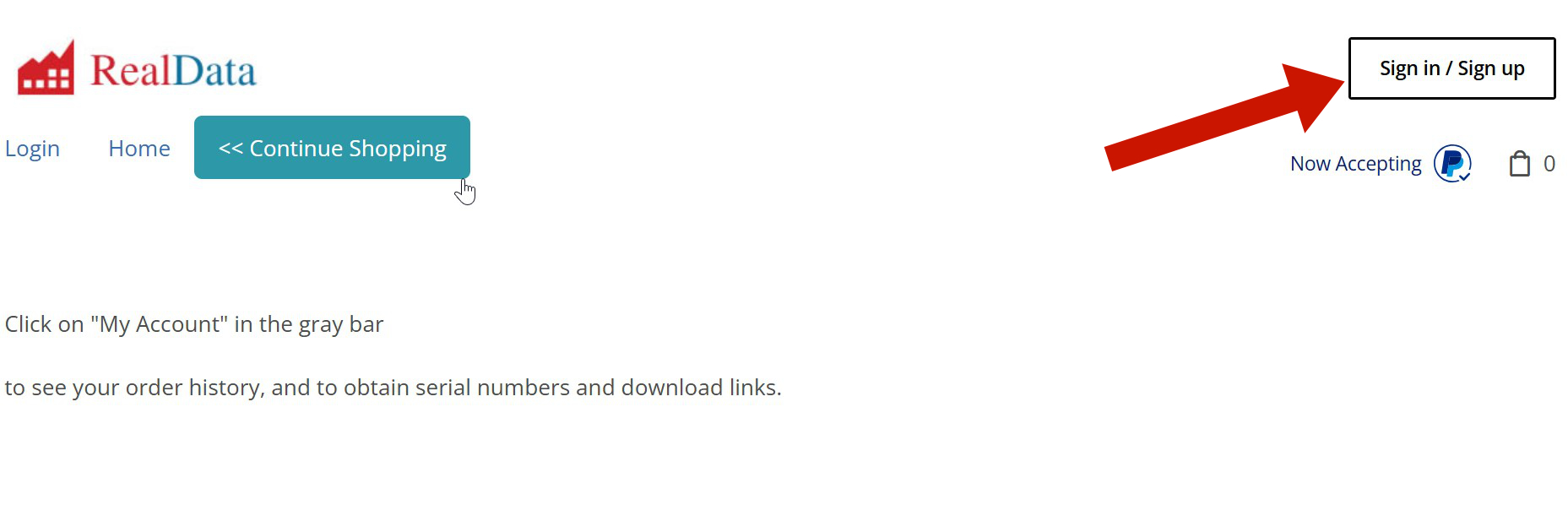 How to Login to Your Customer Account - for Software Download ...
